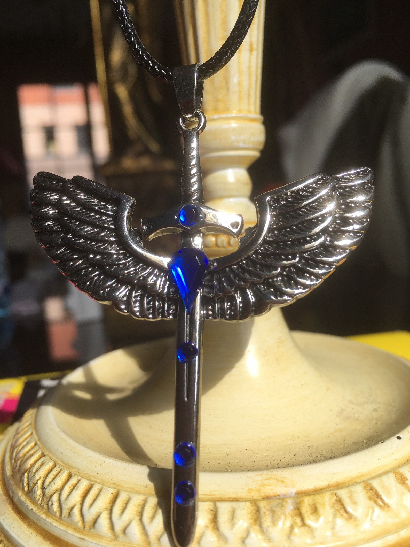 Angel Wings Angel Wings Pendant Archangel Michael Sword | Etsy