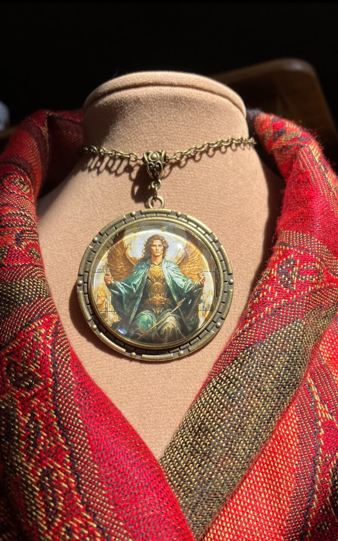 Archangel Raphael, Saint Raphael, Angel Jewelry, Christian Gift, Gift ...