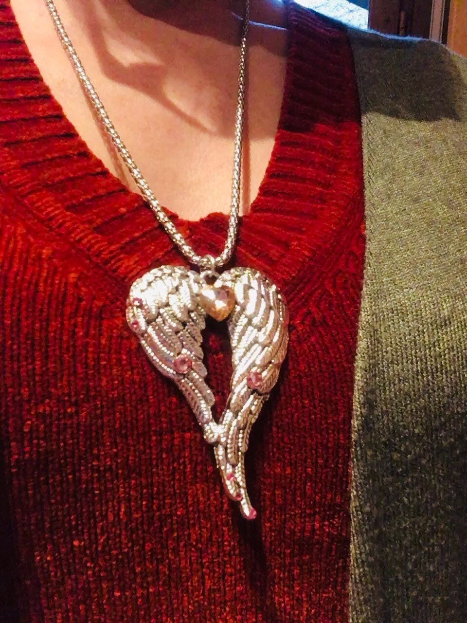 Angel Wings Angel Wings Pendant Archangel Gabriel Pendant | Etsy