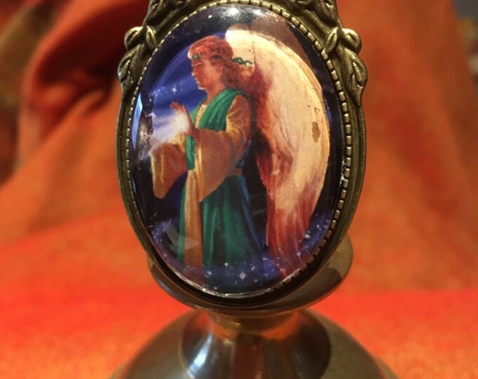 Archangel Raphael Pendant Corey Wolfe - Etsy