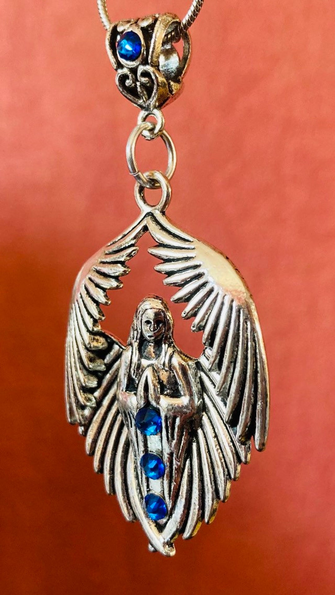 Angel Wings Pendant, Angel Wings, Angel, Angel Jewelry, Swarovski, Gift ...