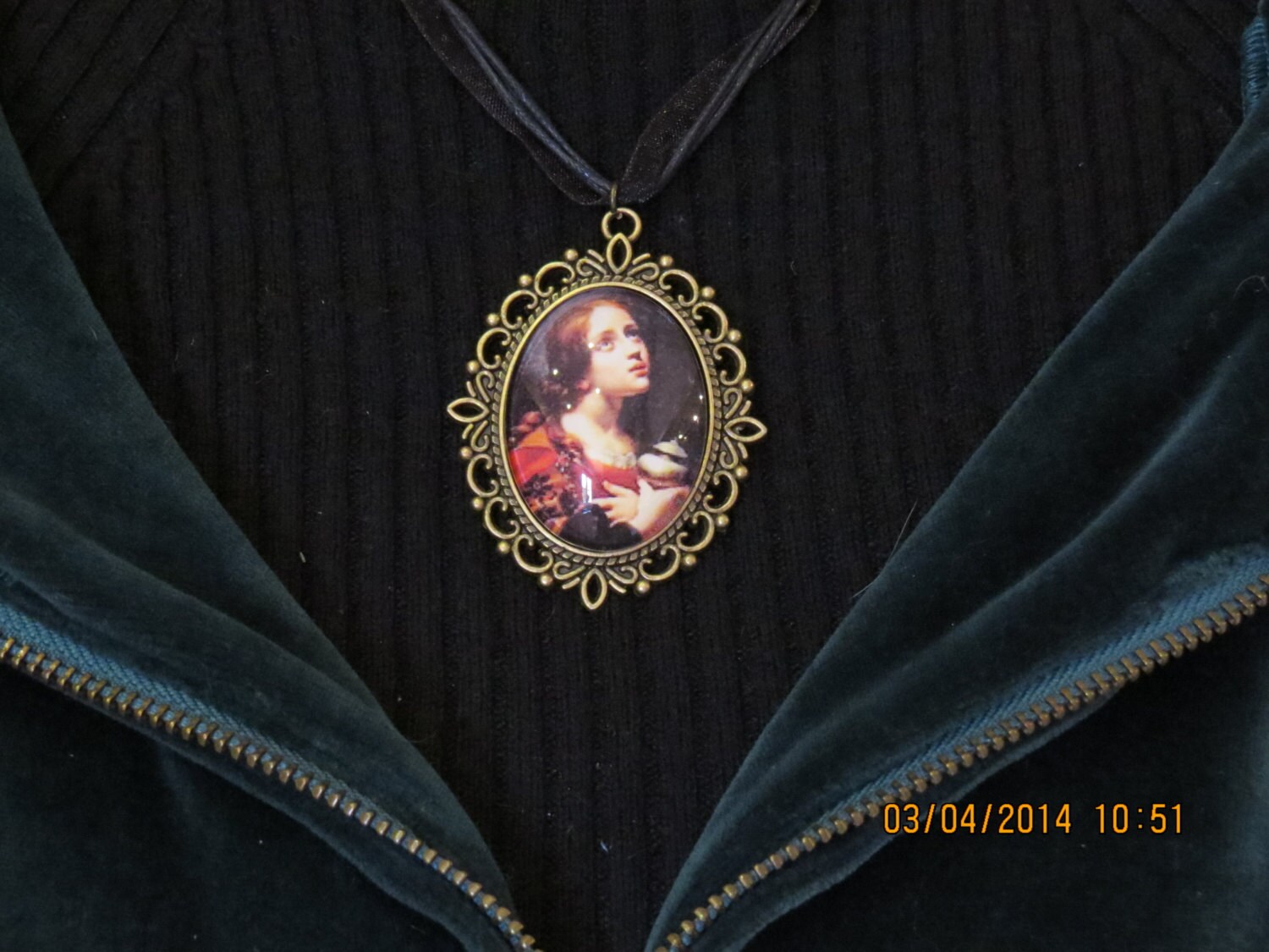 Mary Magdalene necklace Mary Magdalene Goddess Mary | Etsy
