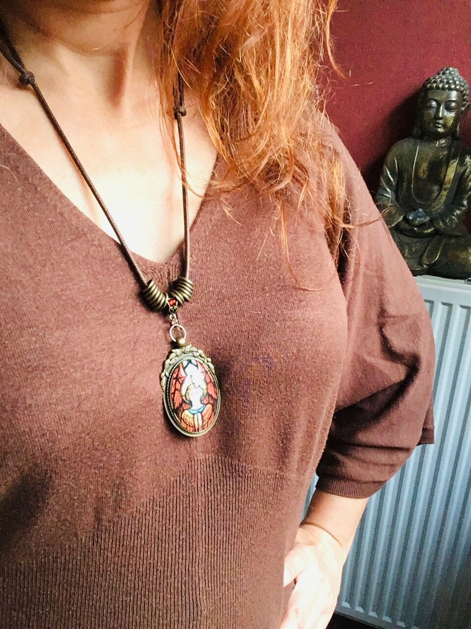 Angel Angel Necklace Seraph Angel Angel Jewelry Angel | Etsy