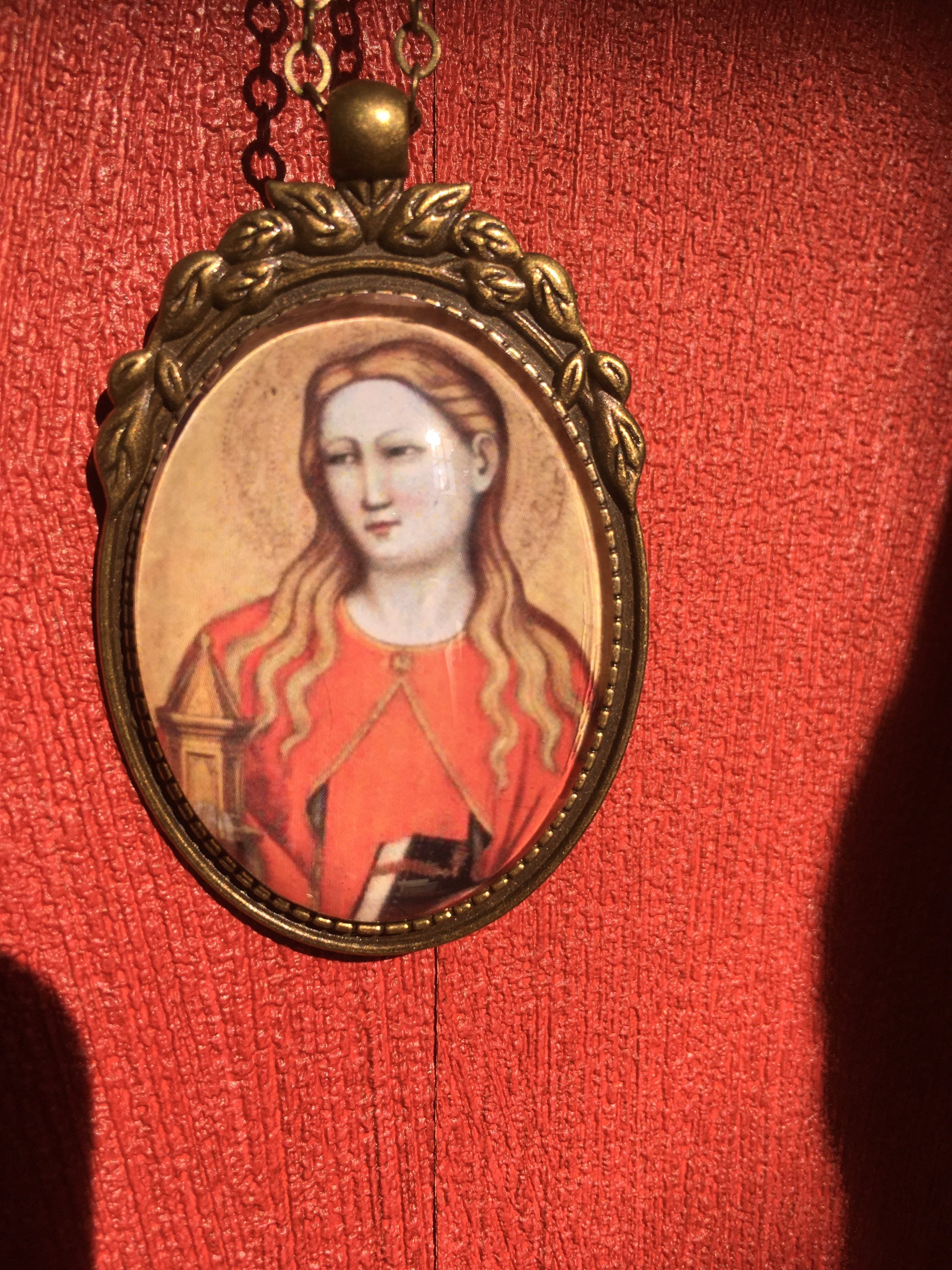 Mary Magdalene pendant Mary Magdalene necklace Goddess | Etsy