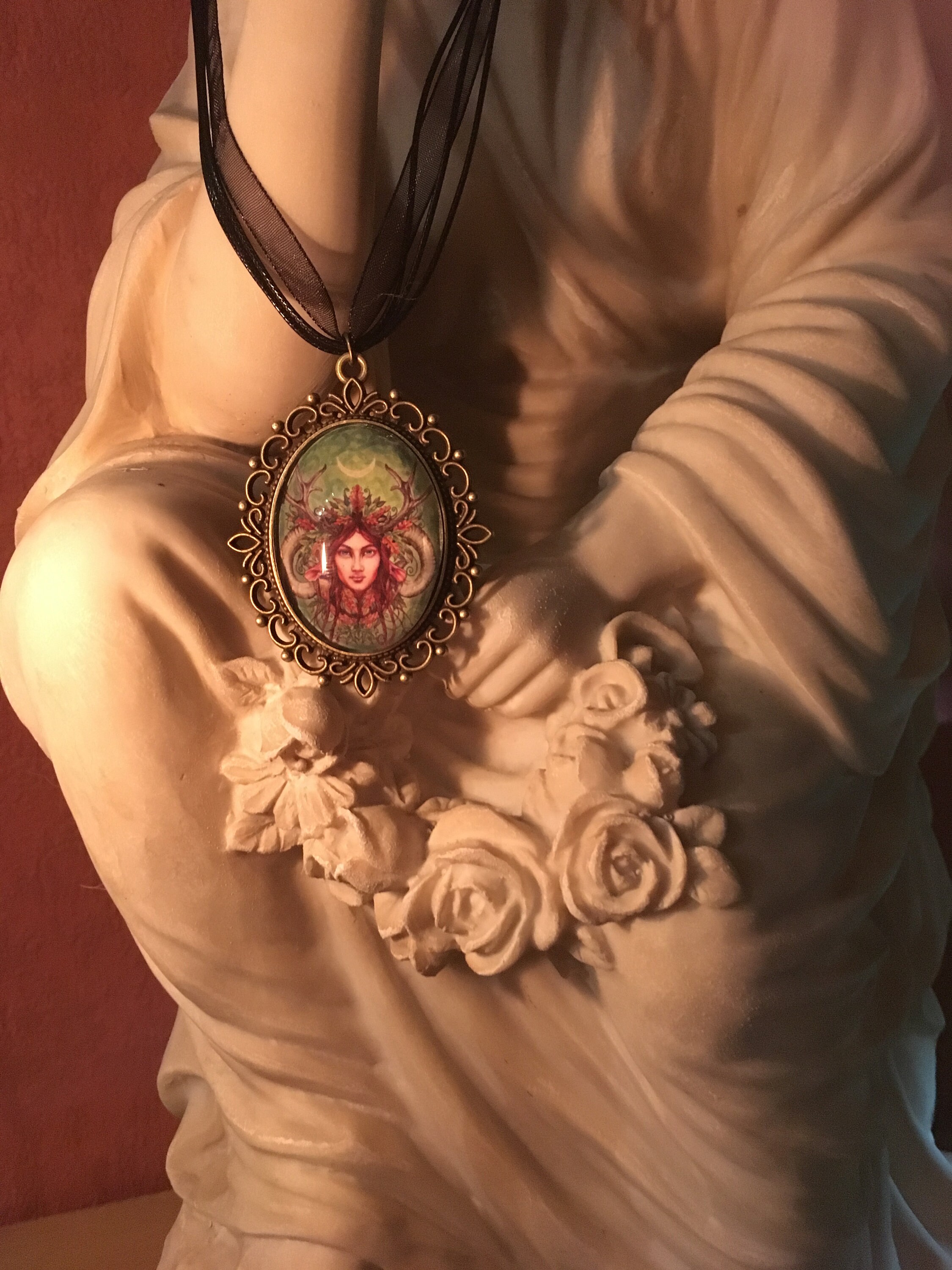 Cernunnos Pendant by Lily Moses - Etsy Singapore