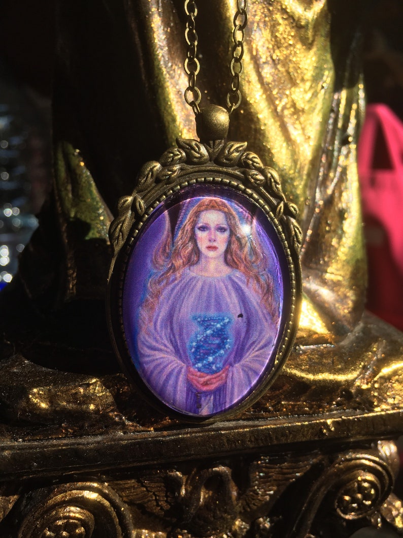 Angel Pendant Angel of Truth by Cheryl Yambrach Rose - Etsy