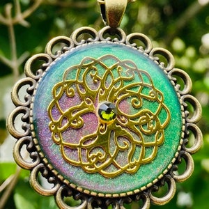 Tree of Life Resin Art Tree of Life Pendant Resin Jewelry - Etsy