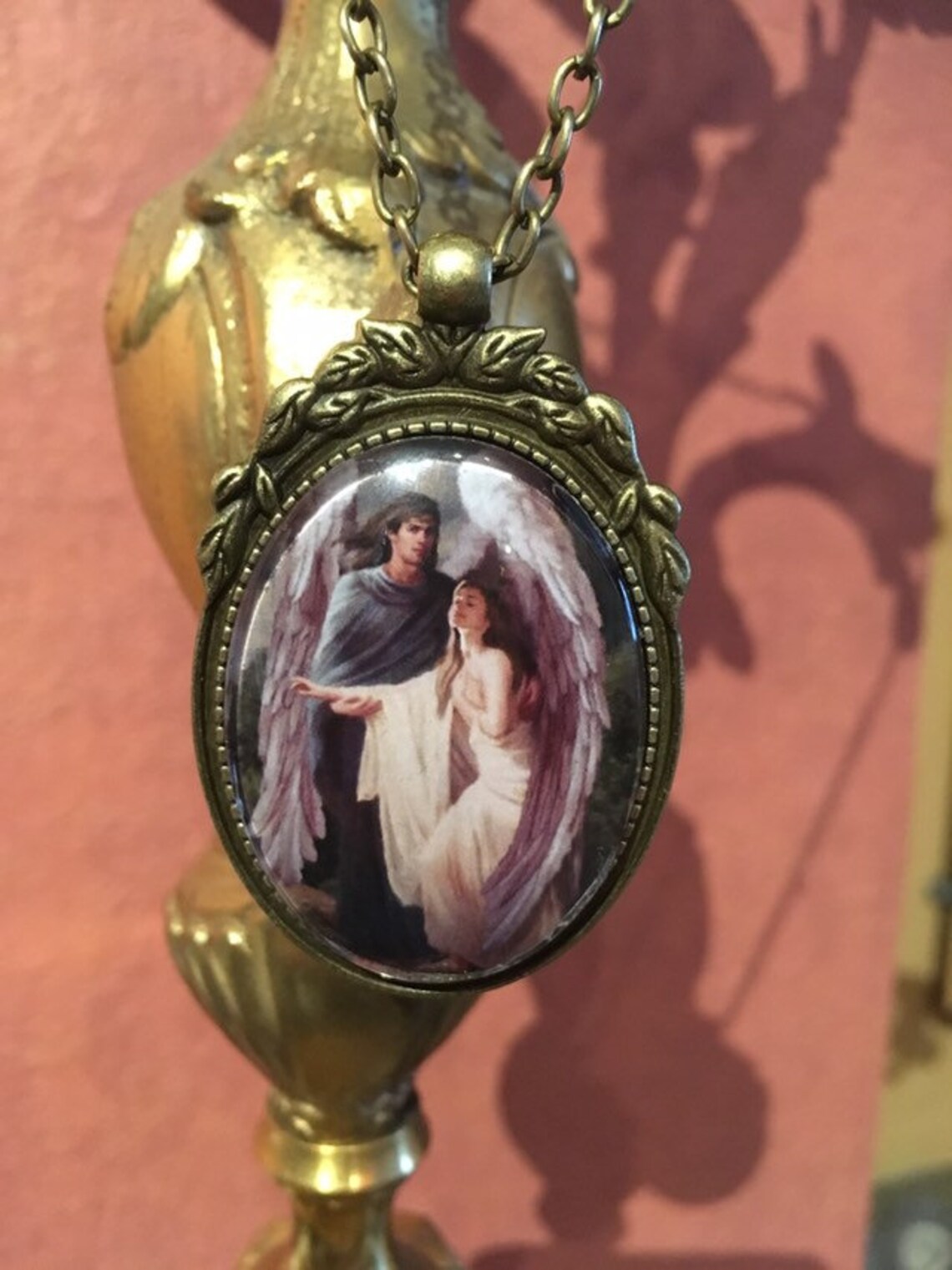 Guardian Angel Pendant Rescue by Corey Wolfe - Etsy