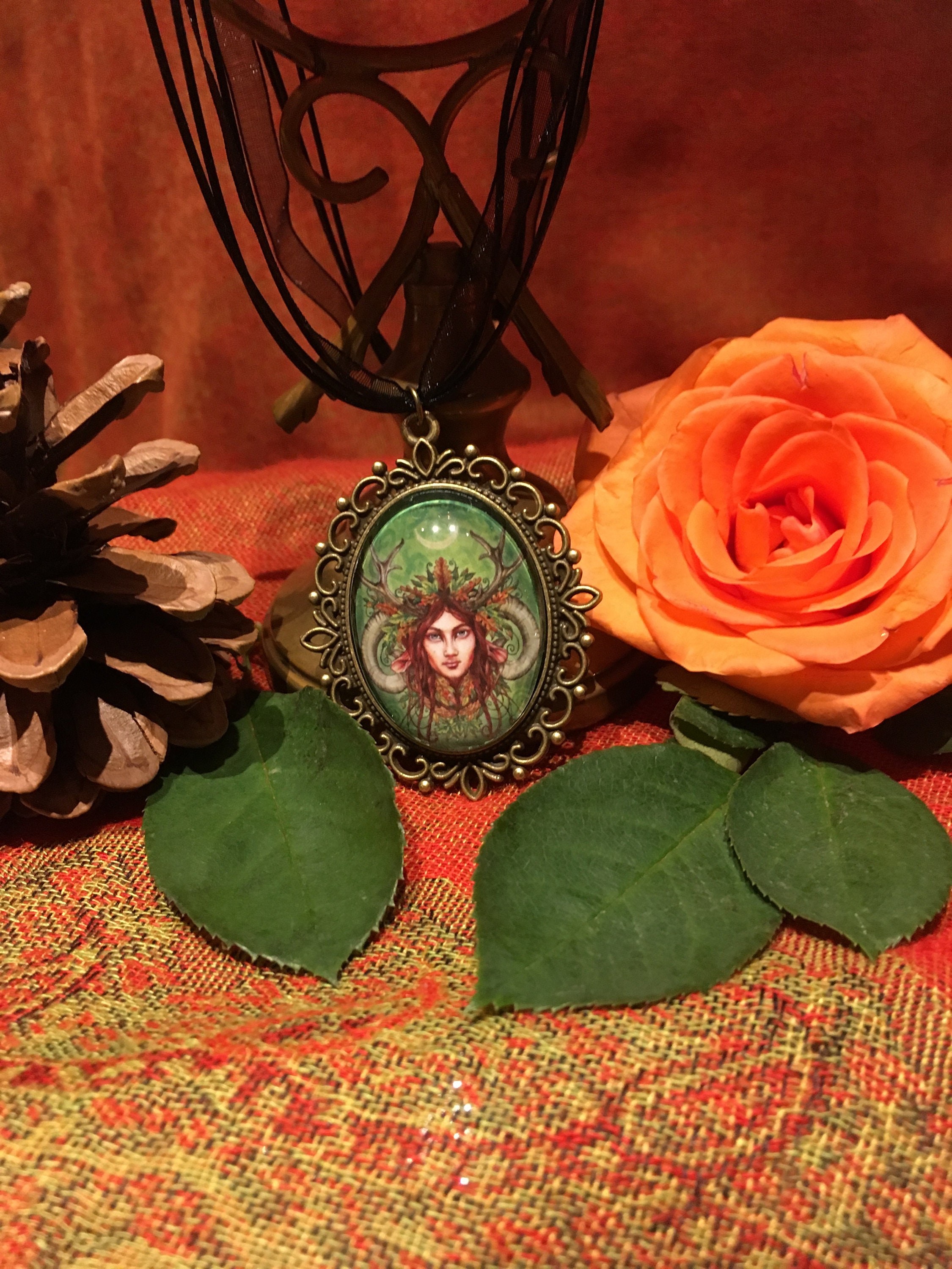 Cernunnos Pendant by Lily Moses - Etsy Singapore