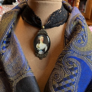 Rococo Lace Choker, French Art, Versailles Fashion, 18th Century ...