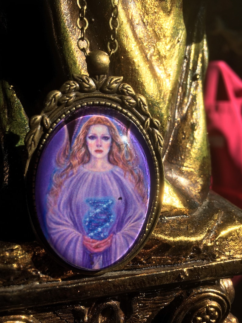 Angel Pendant Angel of Truth by Cheryl Yambrach Rose - Etsy