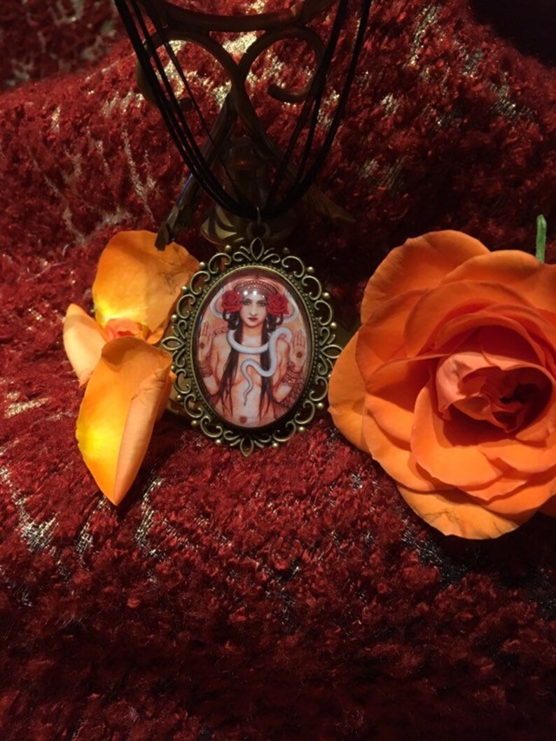 Ishtar Astarte Pendant by Lily Moses - Etsy