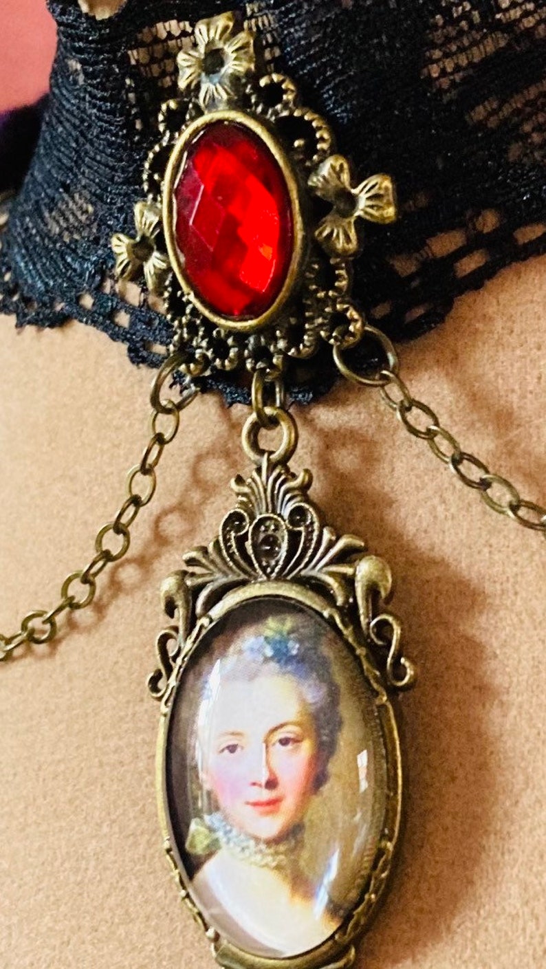 Rococo Lace Choker Madame De Pompadour Lace Choker French - Etsy