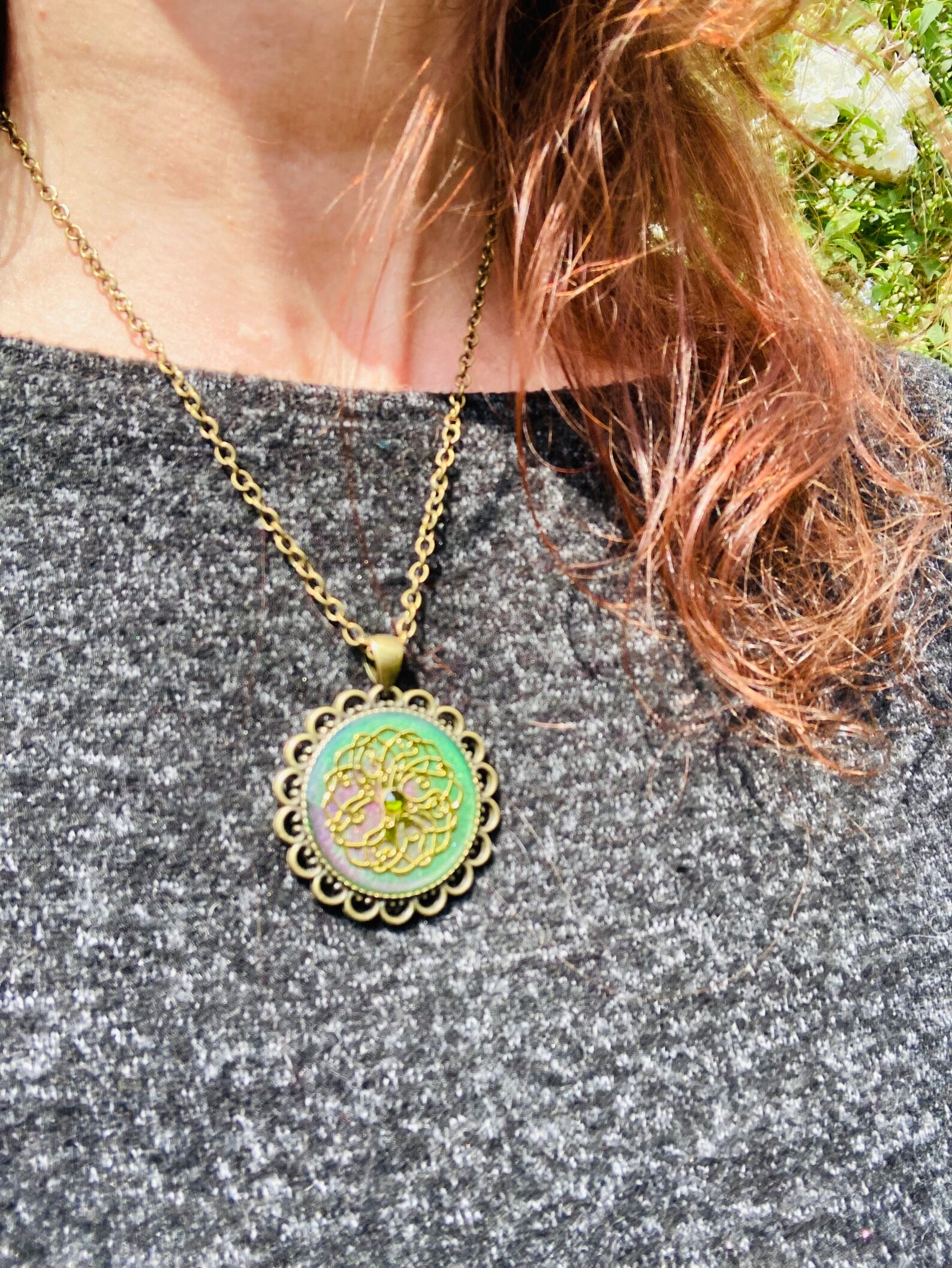 Tree of Life Resin Art Tree of Life Pendant Resin Jewelry - Etsy