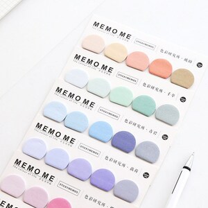 Gradient Sticky Notes Ombre Aesthetic Sticky Flags Studio - Etsy Canada