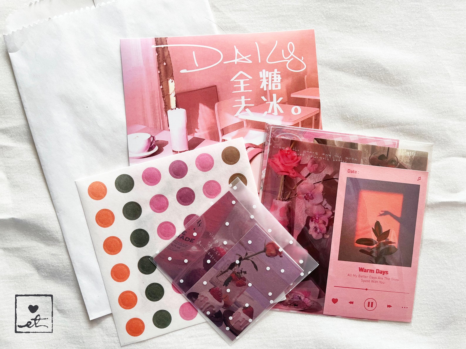 Aesthetic Wall Collage Posters Room Decor Pink Cafe Cute | Etsy