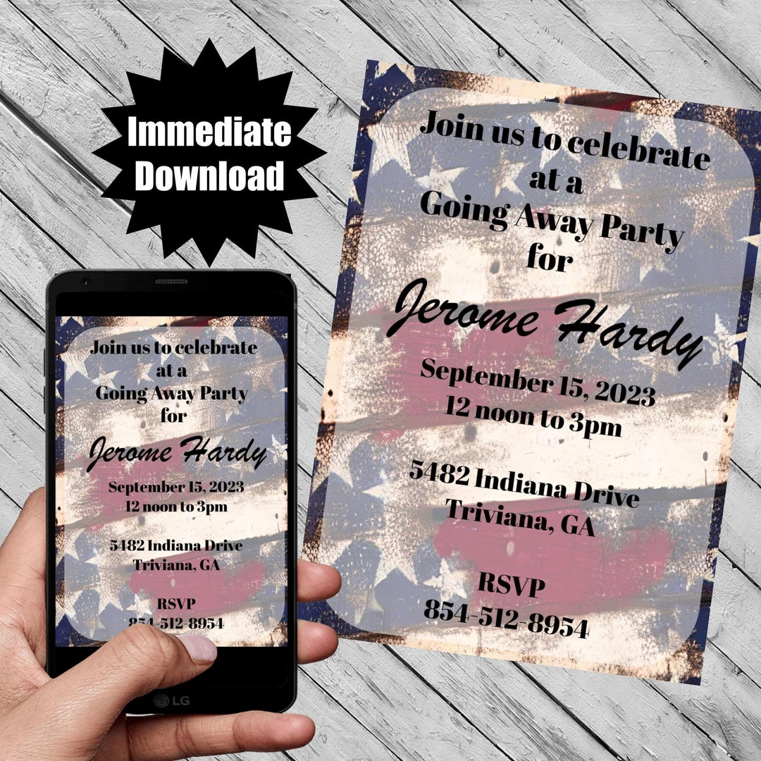 Editable Army Invitation, Army Birthday Invitation, Army Invitation ...