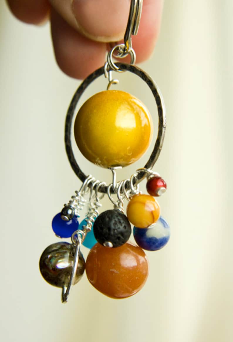 Solar System Keychain - Etsy