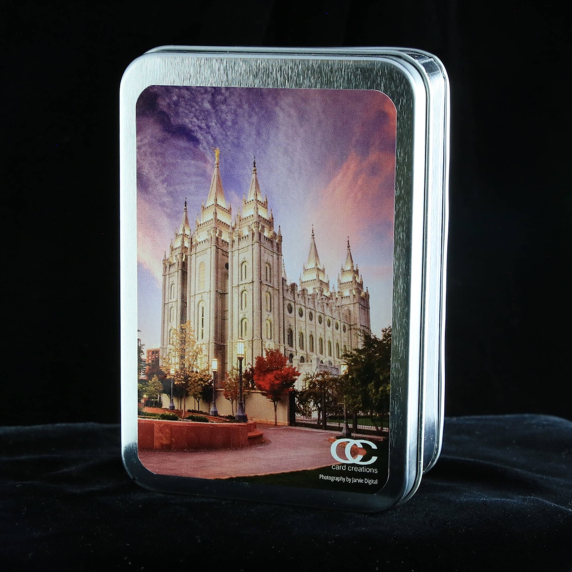 LDS Temple Cards in Tin - Etsy