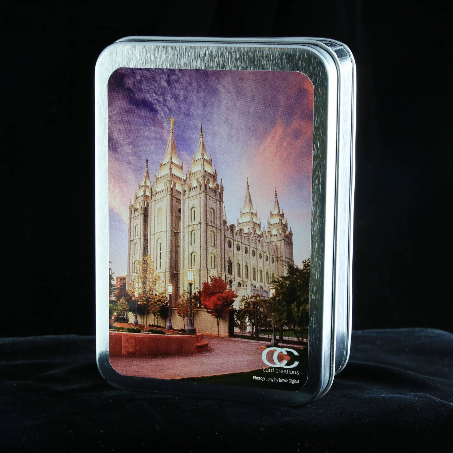 LDS Temple Cards in Tin - Etsy