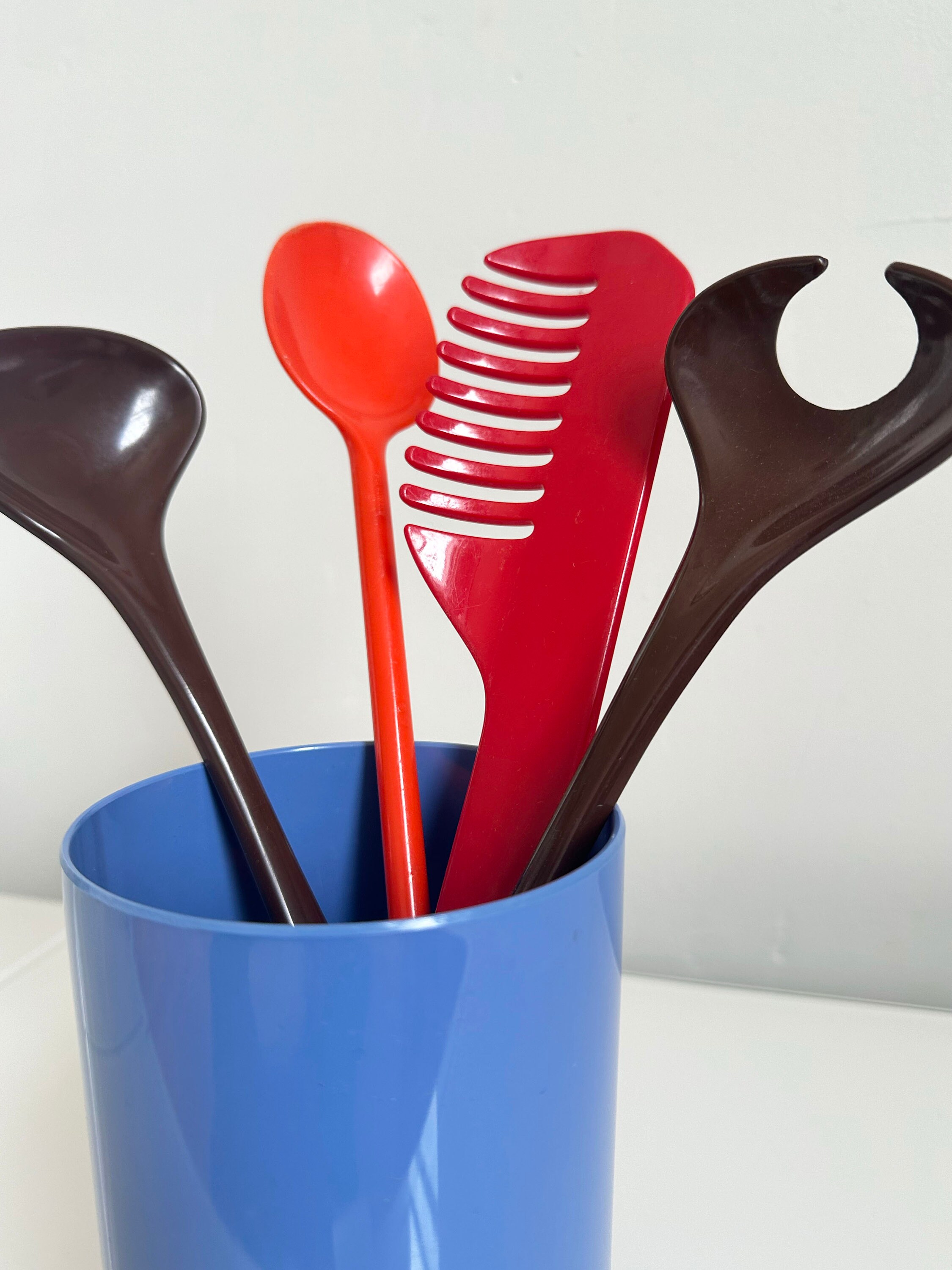 70s Vintage Rosti Melamine Denmark Melamine Kitchen Utensils Set of 4 ...