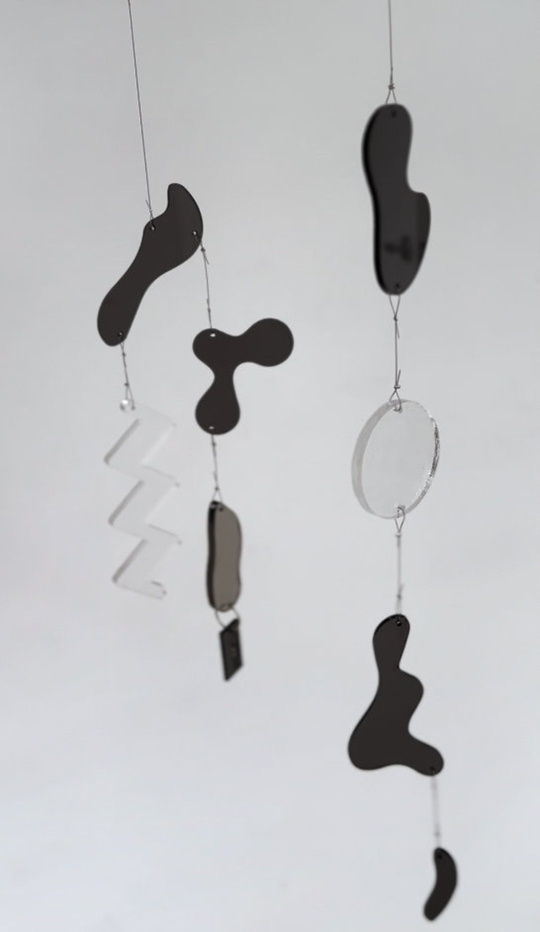 Hanging Mobile Plexiglass Acrylic Transparent - Serie C - Etsy