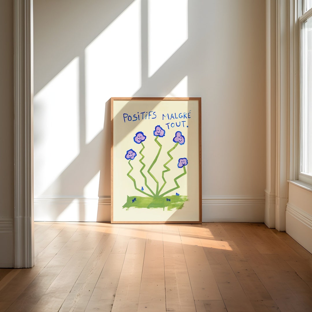 Positive Despite Everything Wall Art Poster - Etsy