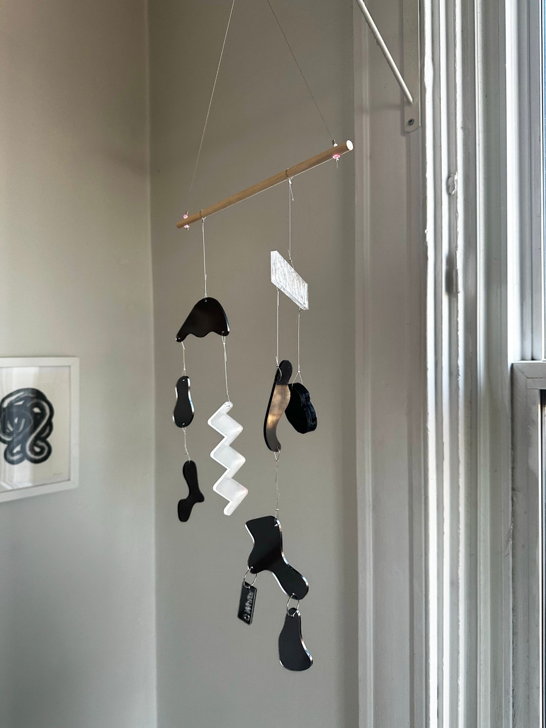 Hanging Mobile Plexiglass Acrylic Transparent - Lonely E - Etsy