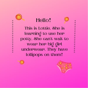 Lottie on the Potty! Make Potty Training Fun! 39 Printable Pages! - Etsy
