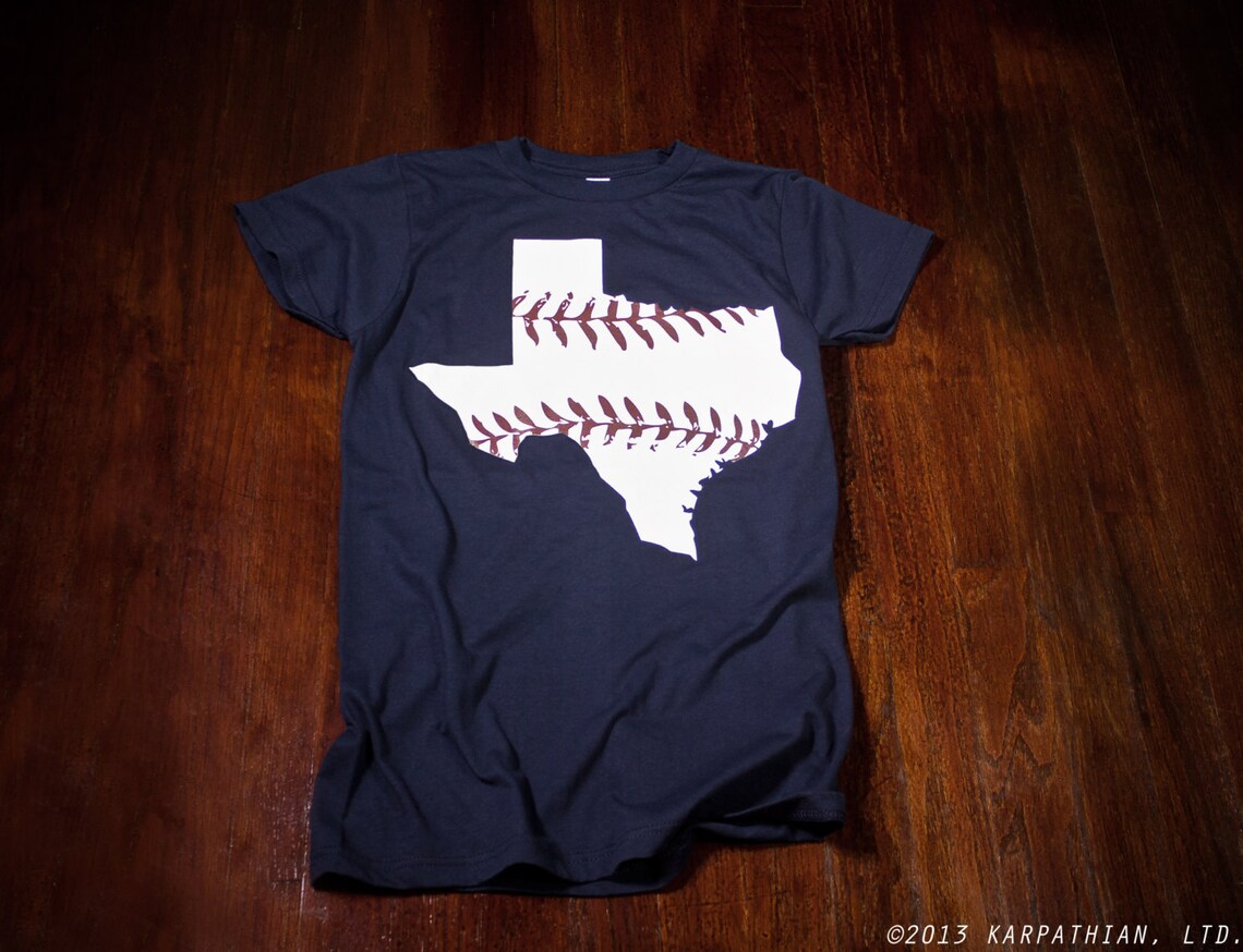 Texas Baseball Buy 3 Get a 4th FREE Mens or Ladies Junior - Etsy