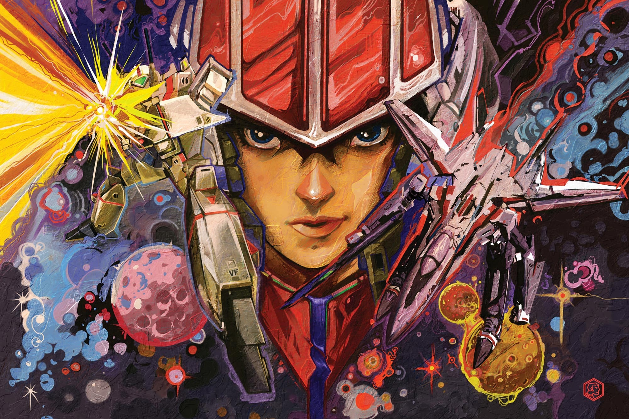 Legendary Skies: Macross Poster Print - Mecha Masterpiece - Anime ...