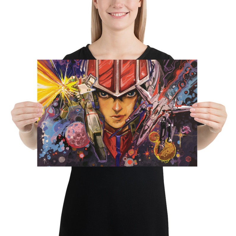 Legendary Skies: Macross Poster Print - Mecha Masterpiece - Anime ...
