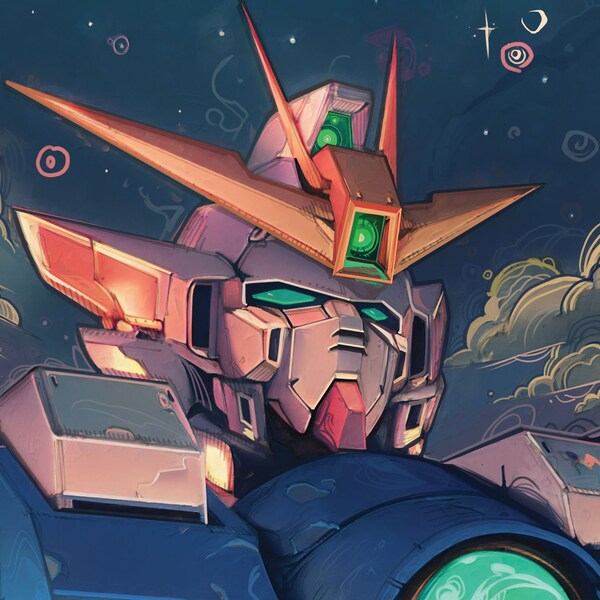Gundam Wing Zero Poster - Etsy
