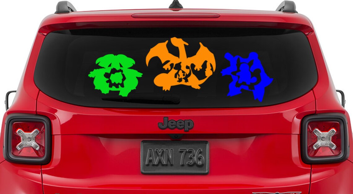 Pokemon Evolution Decals | Etsy