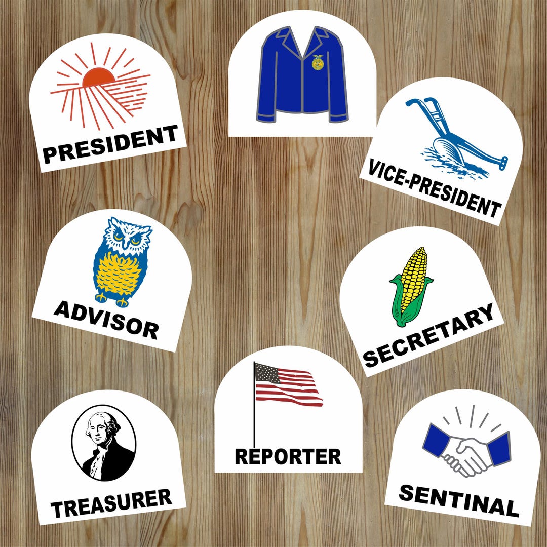 FFA Officer Stickers/ FFA Stickers/ FFA Officer - Etsy