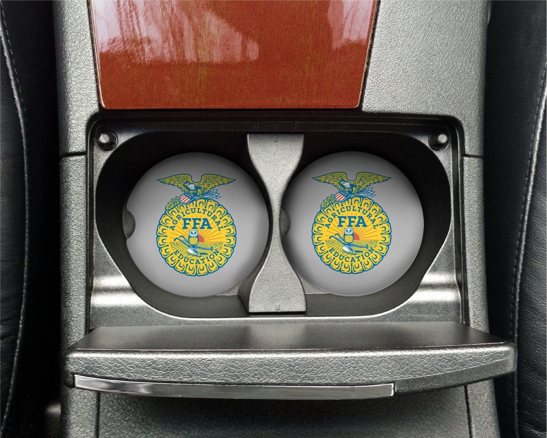 FFA Car Coaster/car Coaster/personalized Cup Coaster/sandstone Car ...