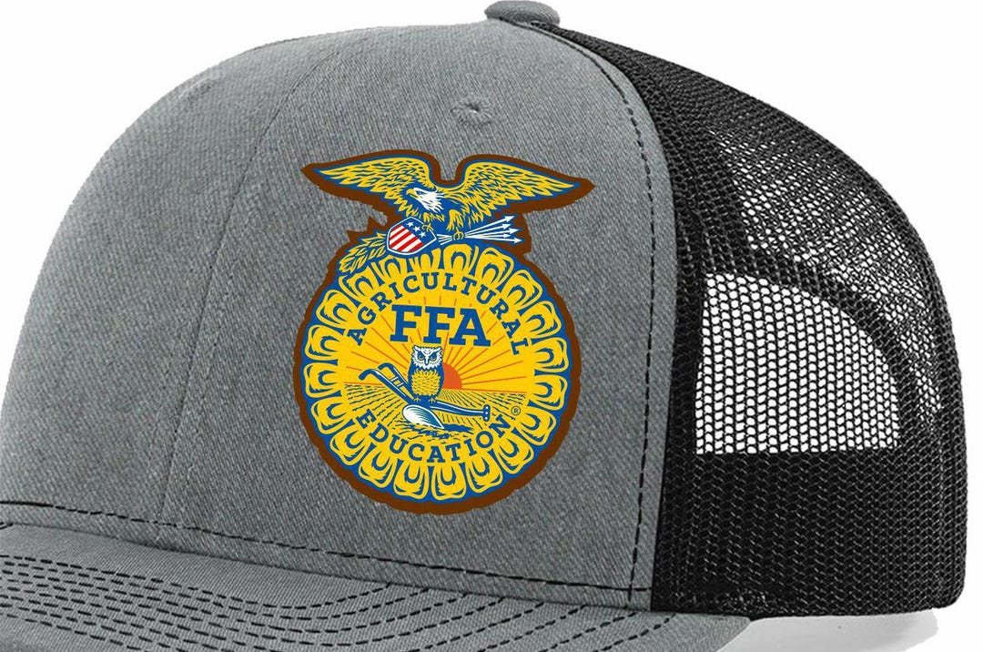 FFA Leather Printed Patch/ FFA Emblem Hat/ffa Hat - Etsy