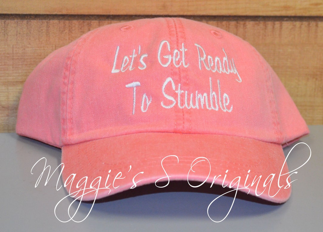 Bachelorette Party Hat/ Girls Weekend Hat/ Ready to Stumble Hat - Etsy