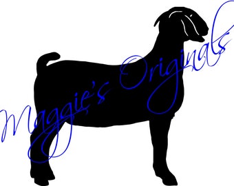 Livestock Show Box Decal - Etsy