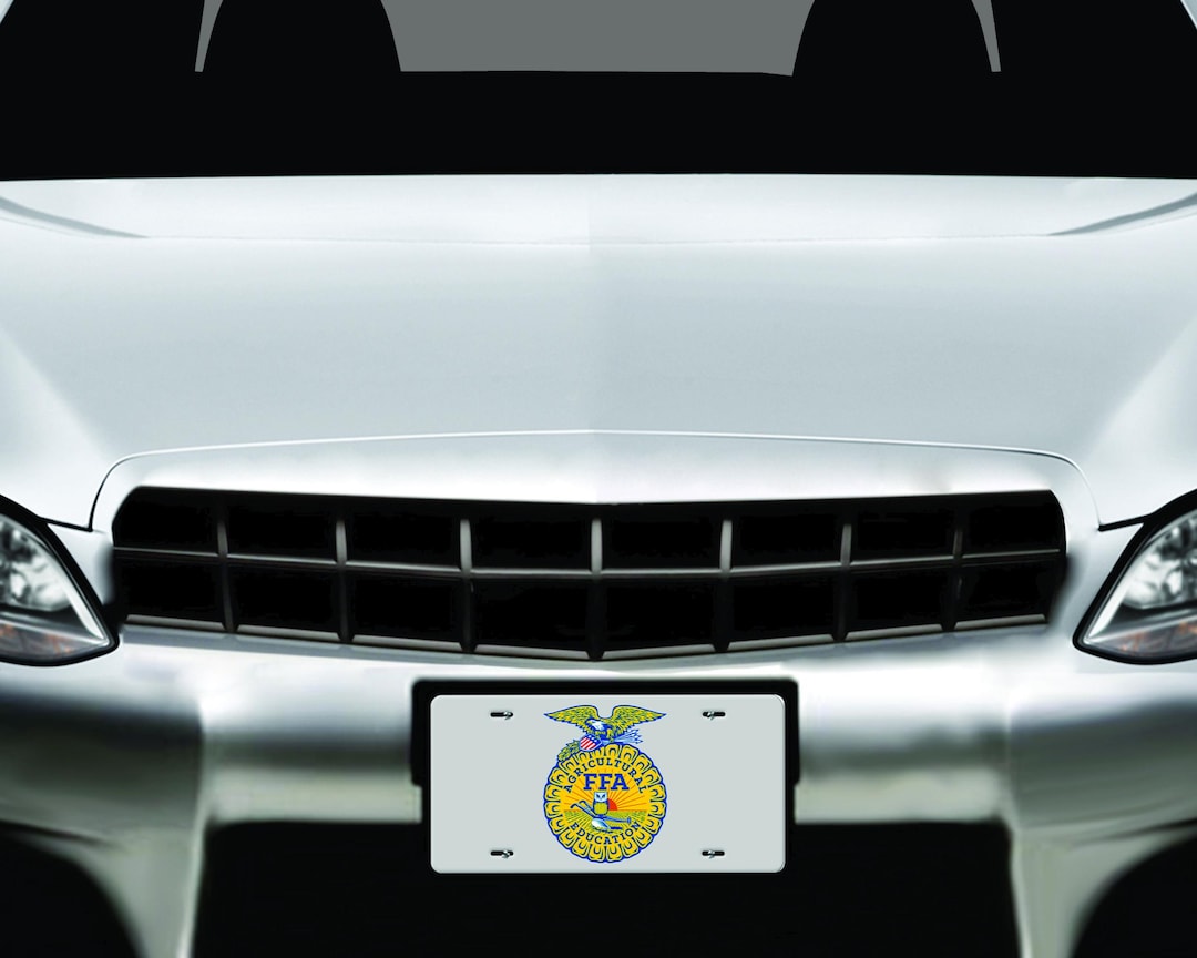 FFA License Plate/ Custom License Plate/ Custom FFA License Plate - Etsy