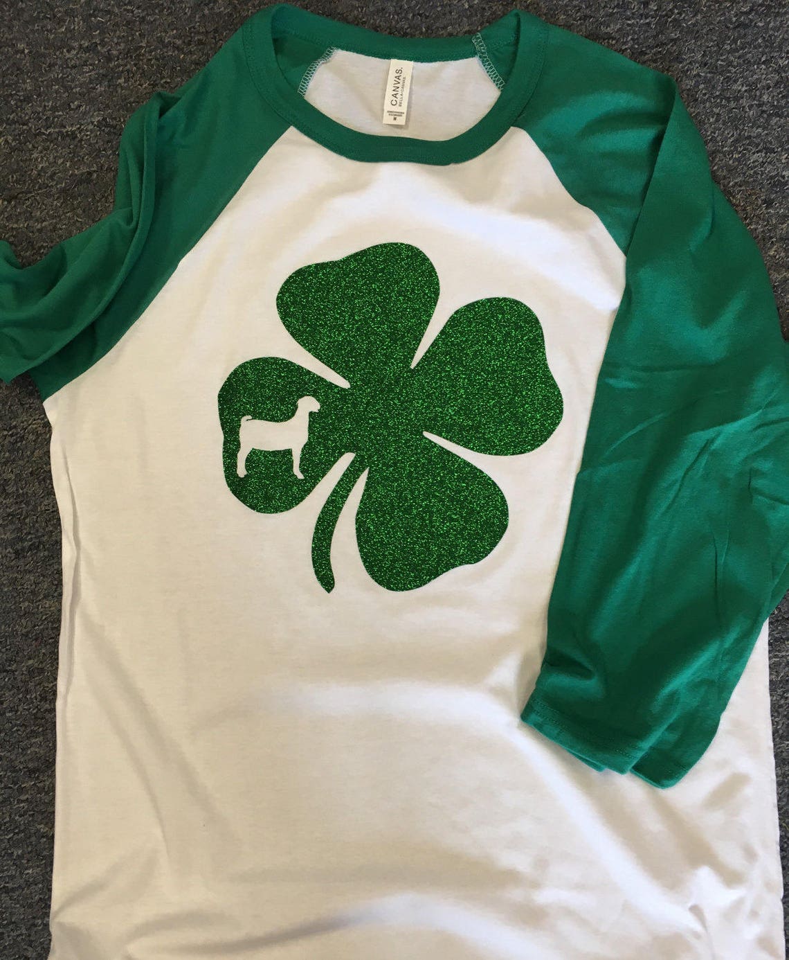 Goat Glitter Shirt- Goat Shirt-clover Glitter Shirt - Etsy