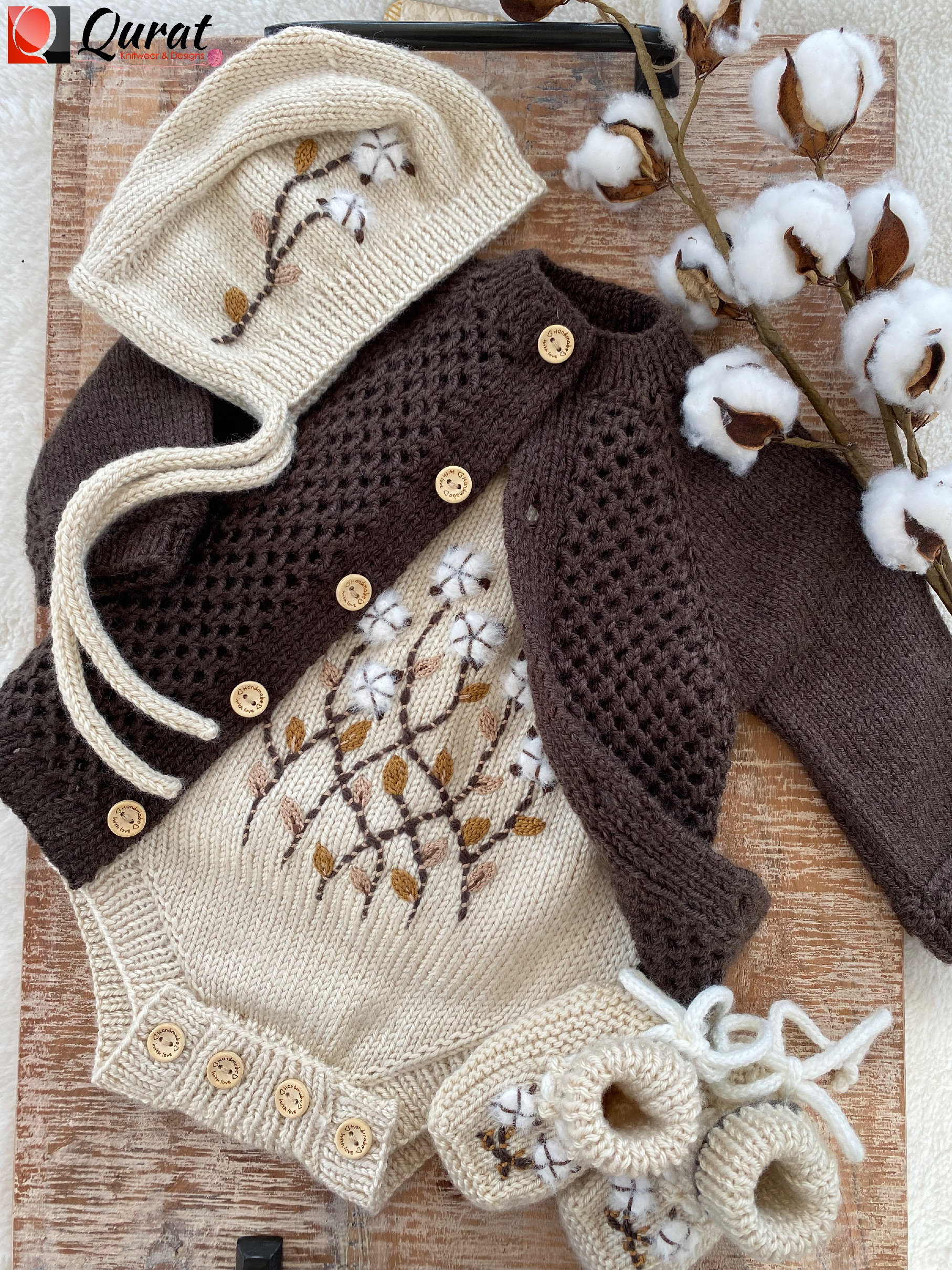 Romper, Bonnet and Booties - Set of 3 - Unisex - Etsy