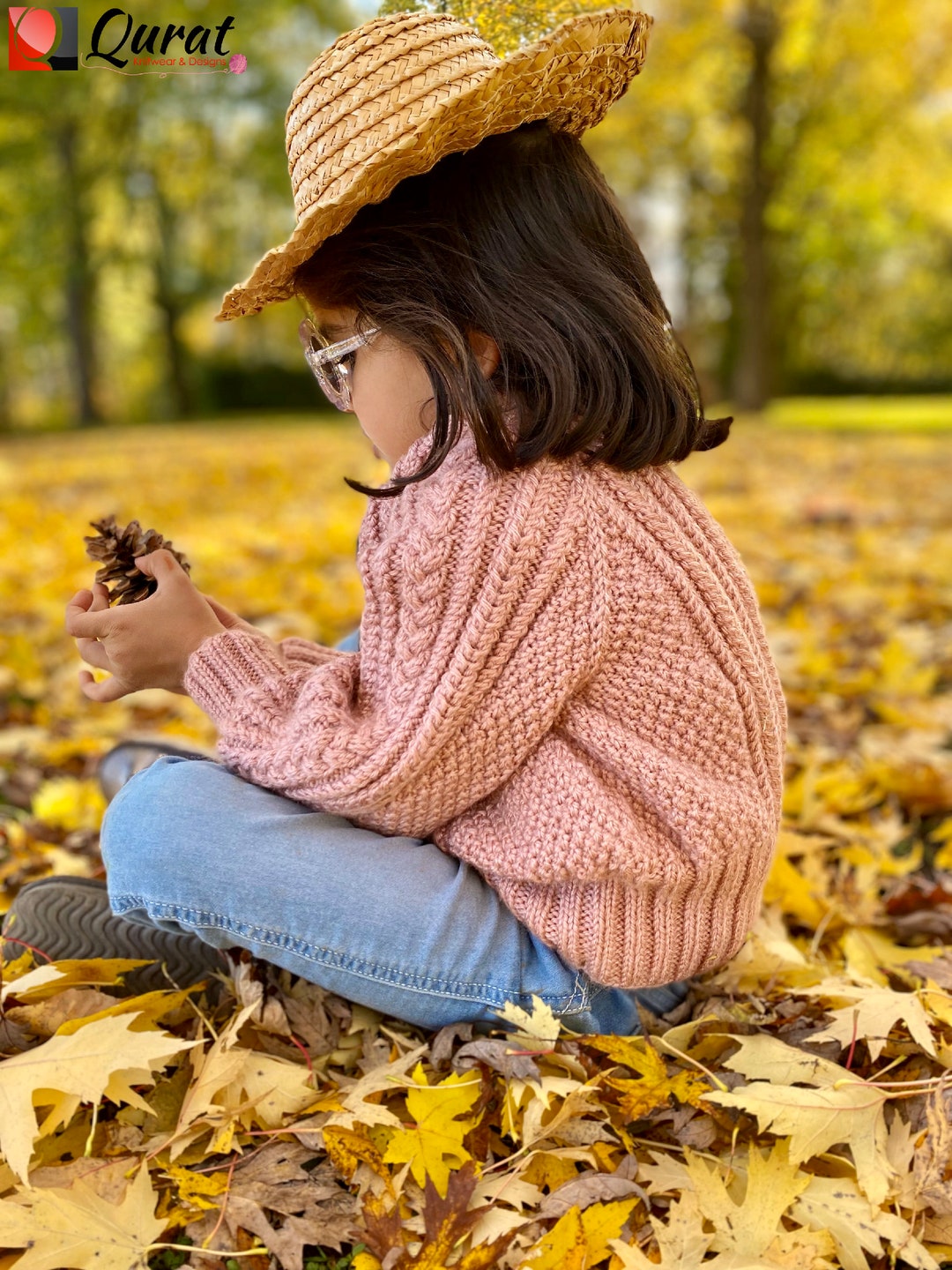 Rosé Cable Knit Cardigan - Etsy