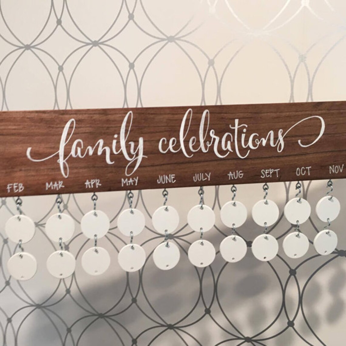 Family Celebrations Board - Etsy