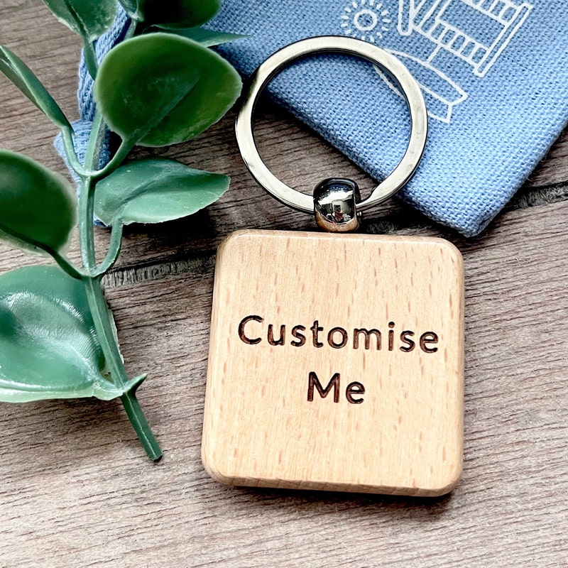 Key Fob With Words - Etsy