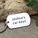 Personalised Car Keyring - Gift for New Driver - Keyring for First Car ...
