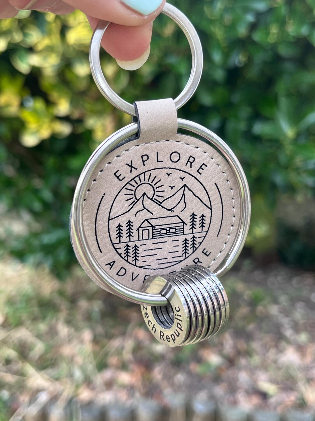 Personalised Travel Keychain Travel Momento Collect Countries Daughter ...