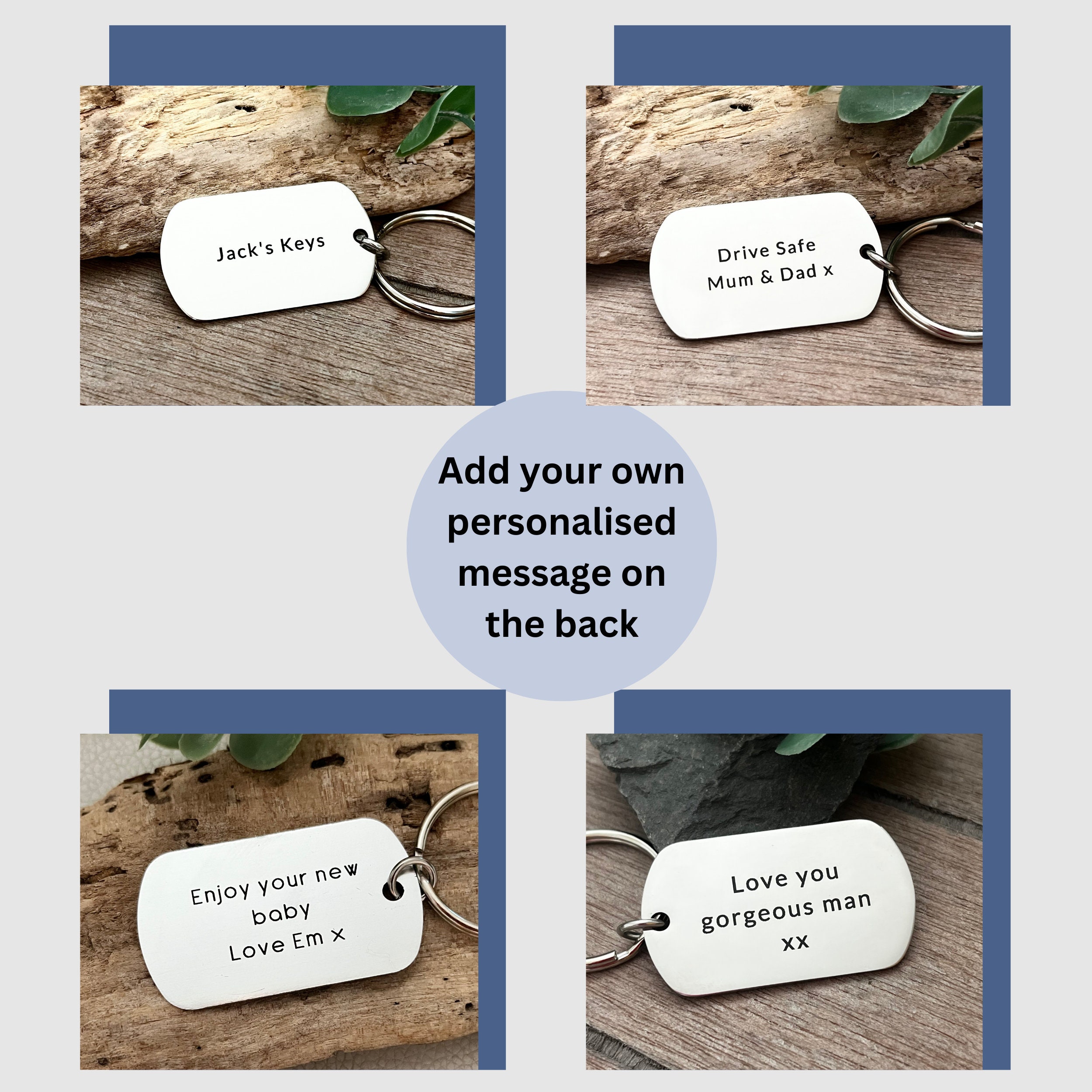 Personalised Car Keyring - Gift for New Driver - Keyring for First Car ...
