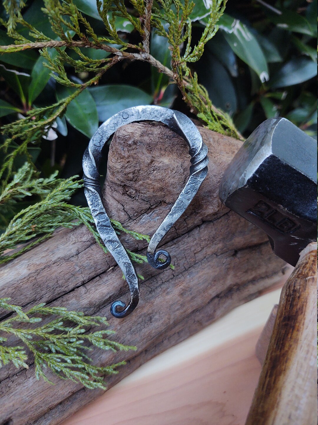 Limited Time Handmade Forged Blacksmith Pendant Twisted Steel No Longer ...