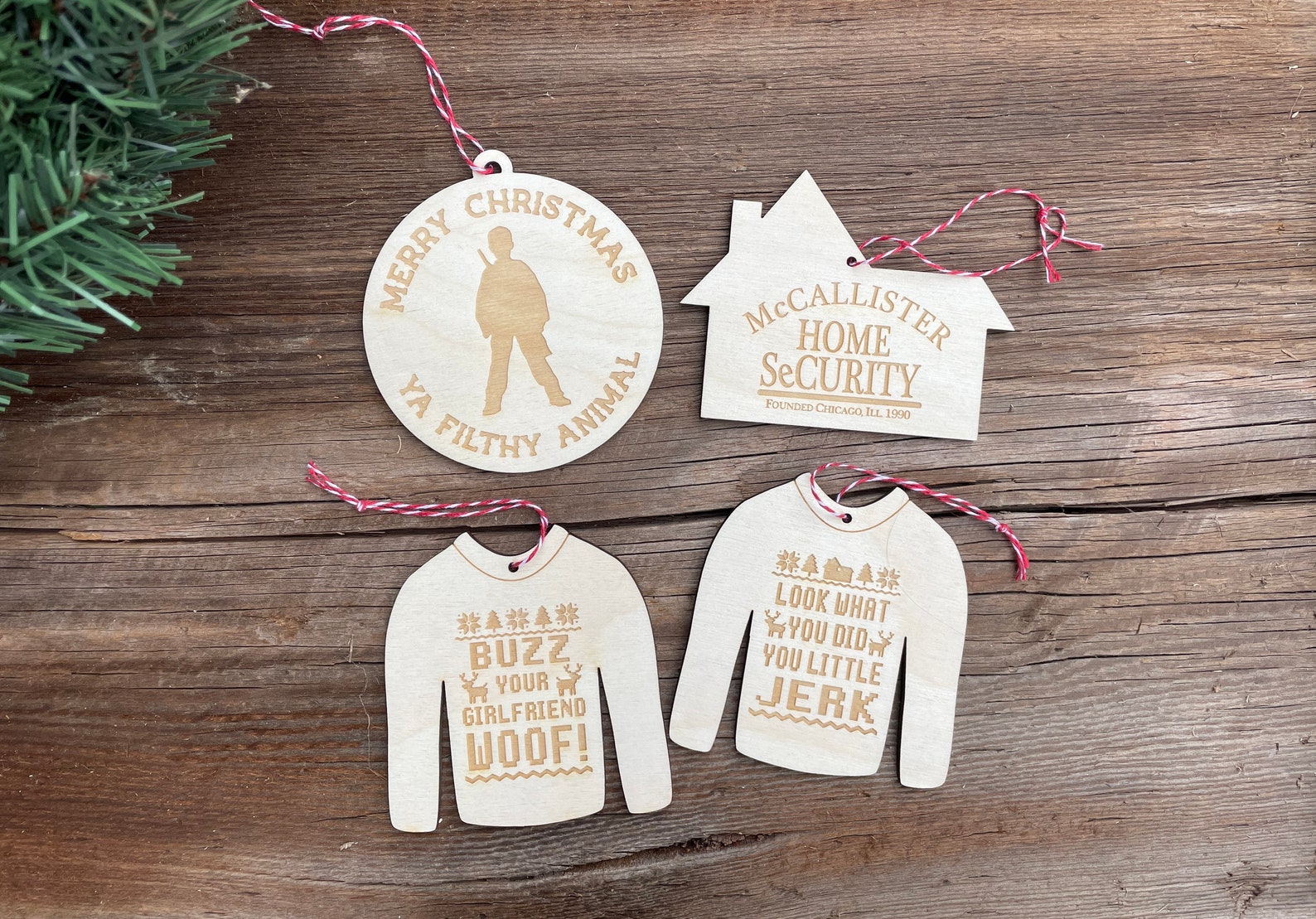 Home Alone Ornament Set Home Alone Christmas Movie Christmas - Etsy